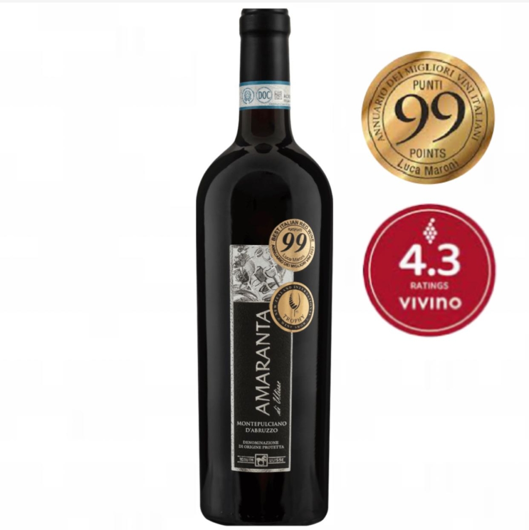 Tenuta Ulisse 'Amaranta' Montepulciano D'abruzzo 2020 - Deveney's Dundrum